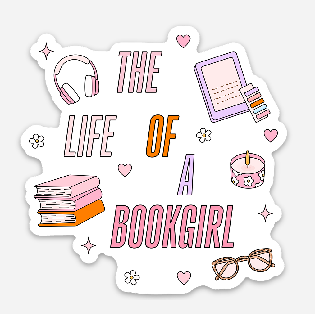 The Life of a Book Girl Sticker – June Apothicaire