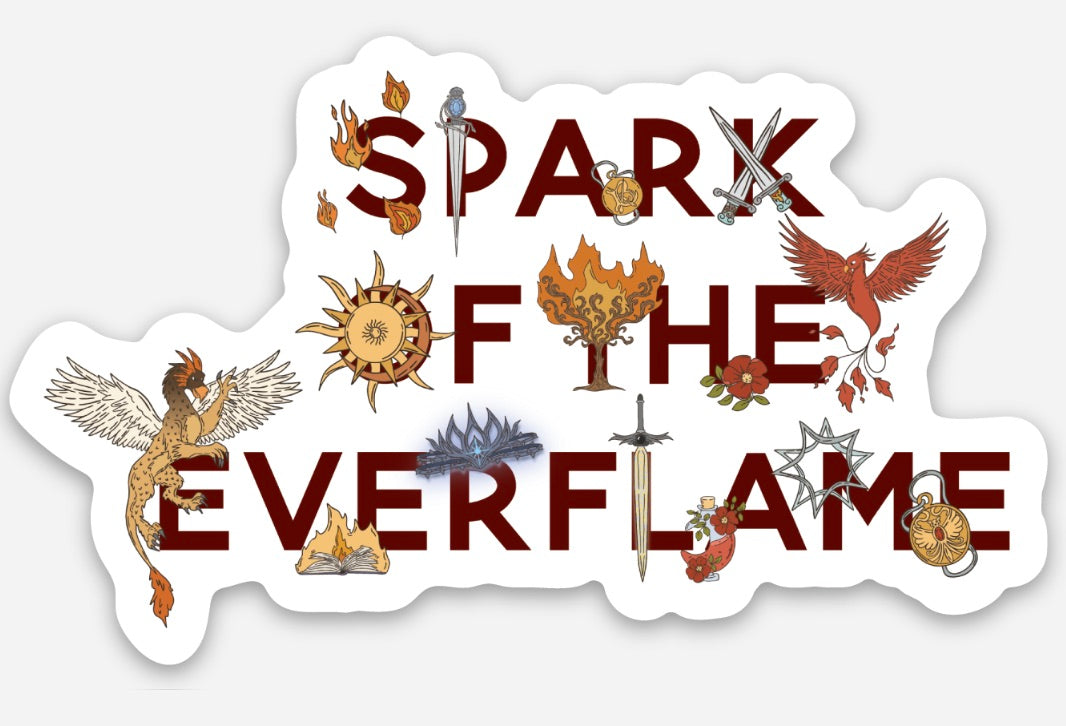 Spark of the Everflame Emblems Sticker – June Apothicaire