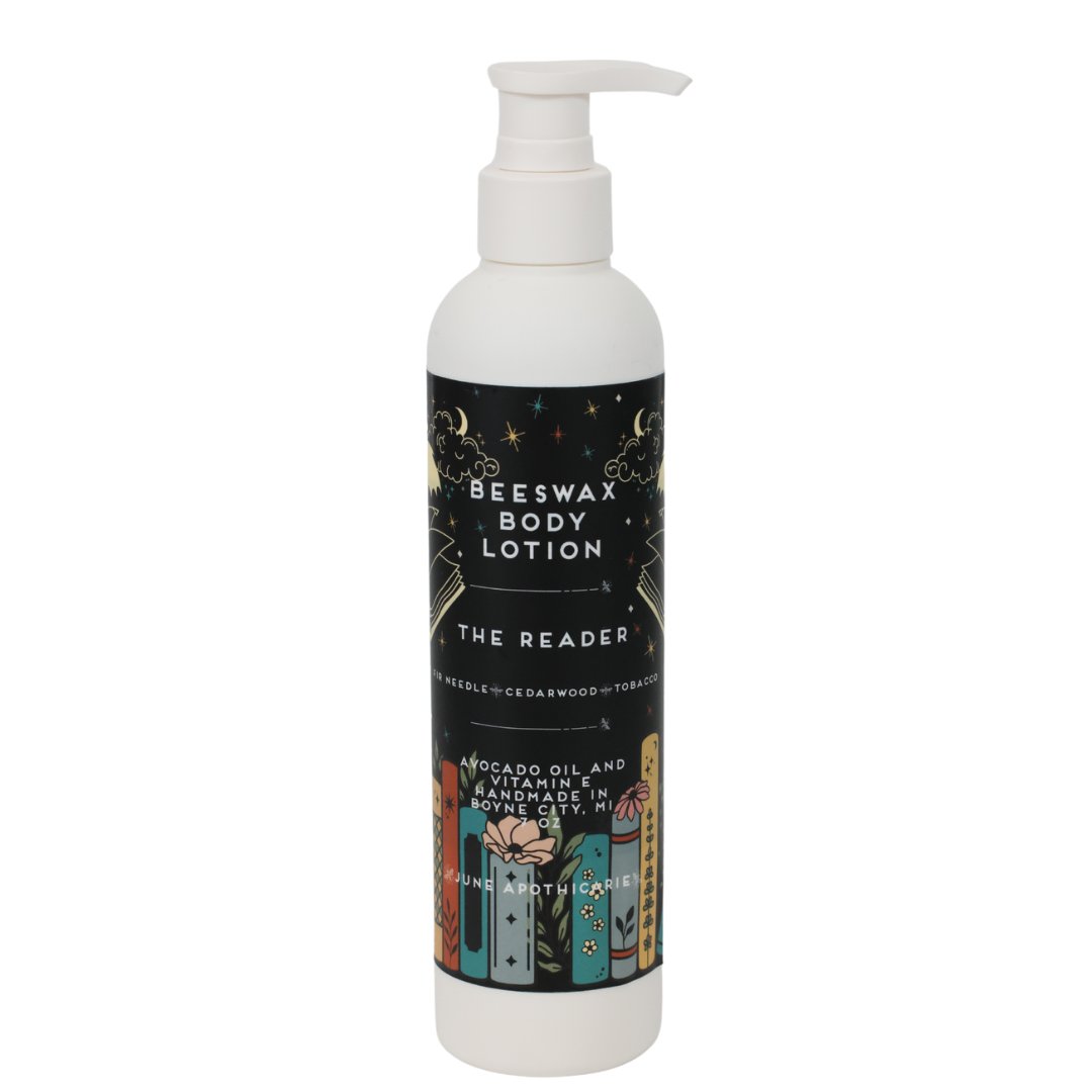 The Reader Beeswax Body Lotion – June Apothicaire