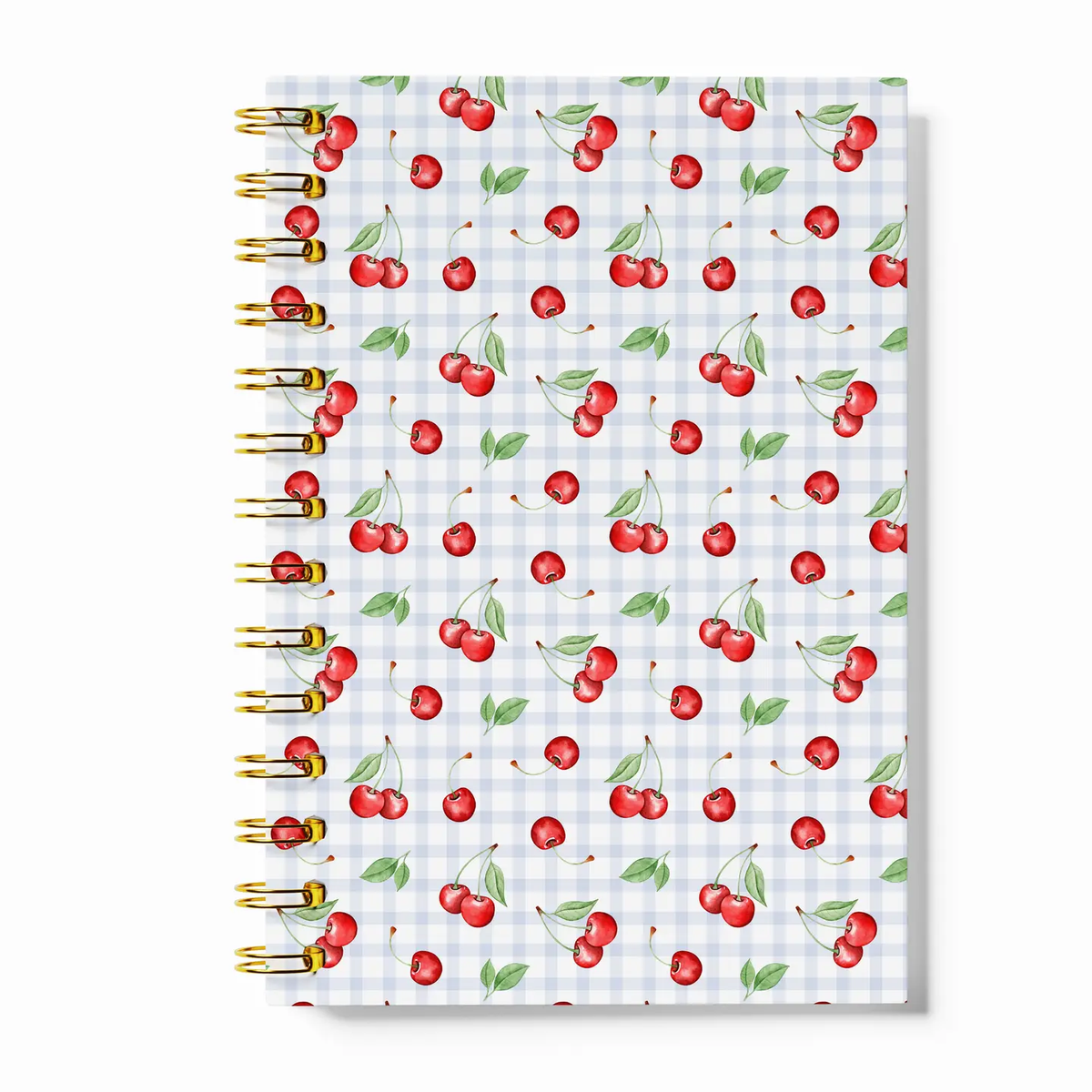 Picnic Cherries Spiral Notebook – June Apothicaire